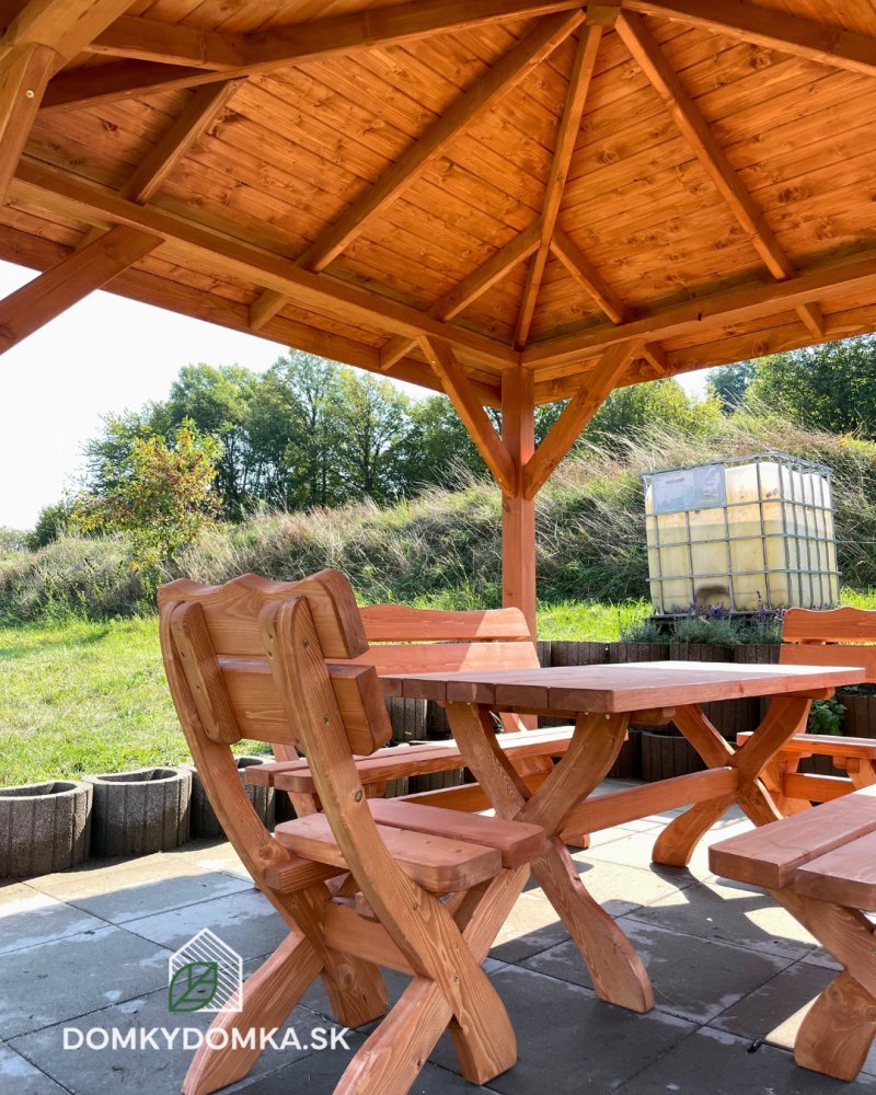 Altánok KVET 3x3m :: DomkyDomka