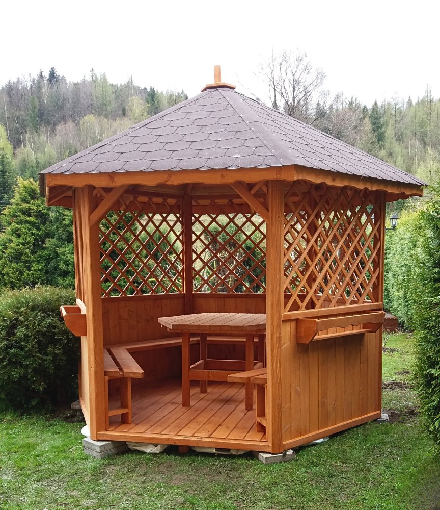 Altánok LÍSTOK ø3m :: DomkyDomka